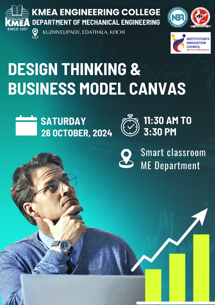Design Thinking and Business Model Canvas - KMEA Engineering College